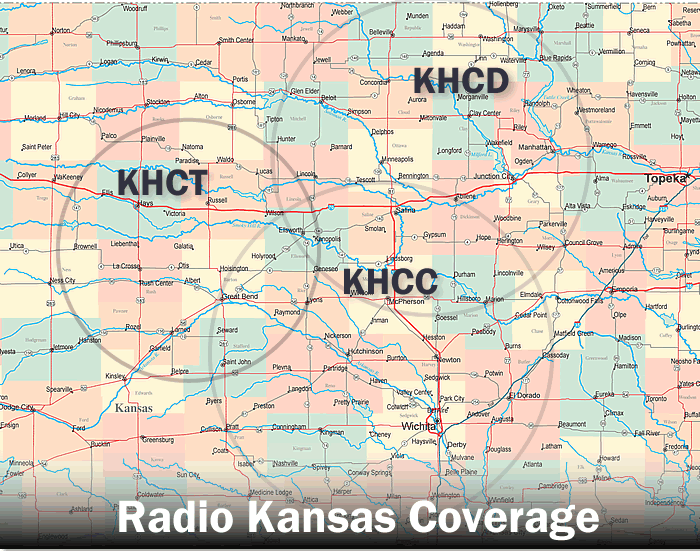 Coverage Area - Radio Kansas